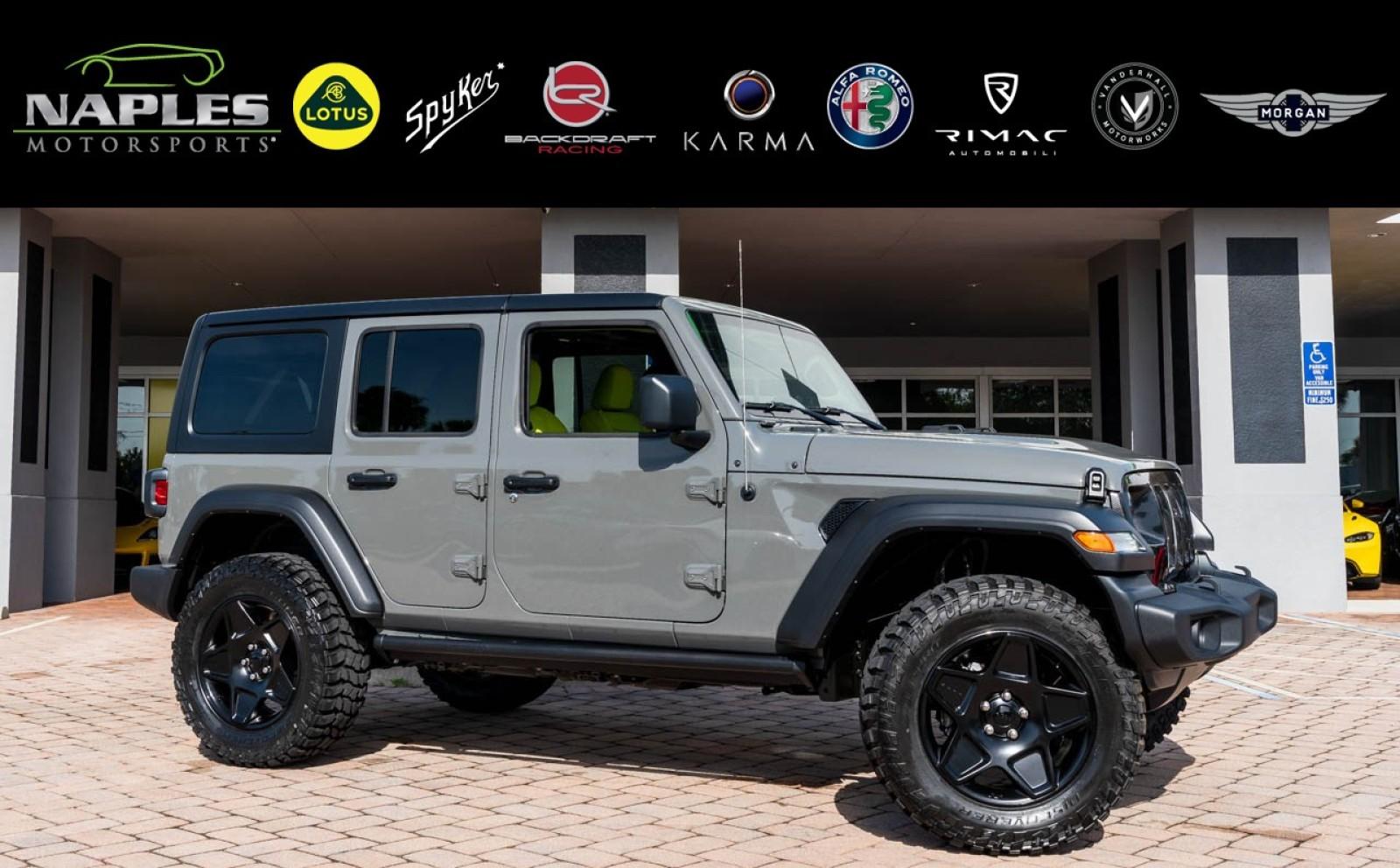 Used 2022 Jeep Wrangler Unlimited Sport S For Sale (Sold) | Naples ...